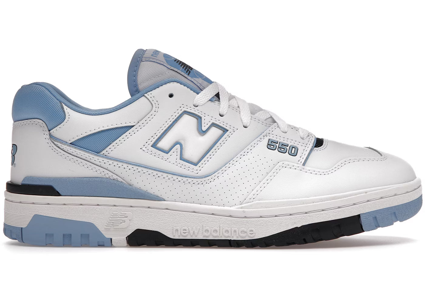 New Balance 550 UNC White University Blue – Instant Canada